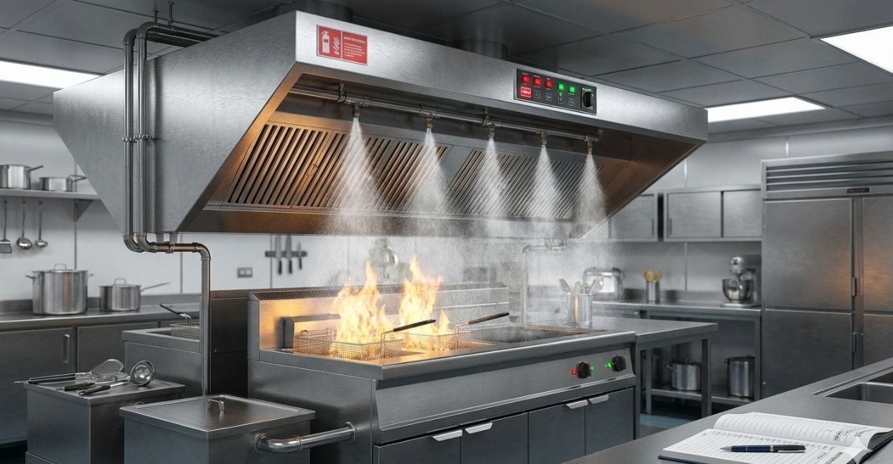 Deep Fat Fryer Galley Hoods Supplier in UAE | DM Safety