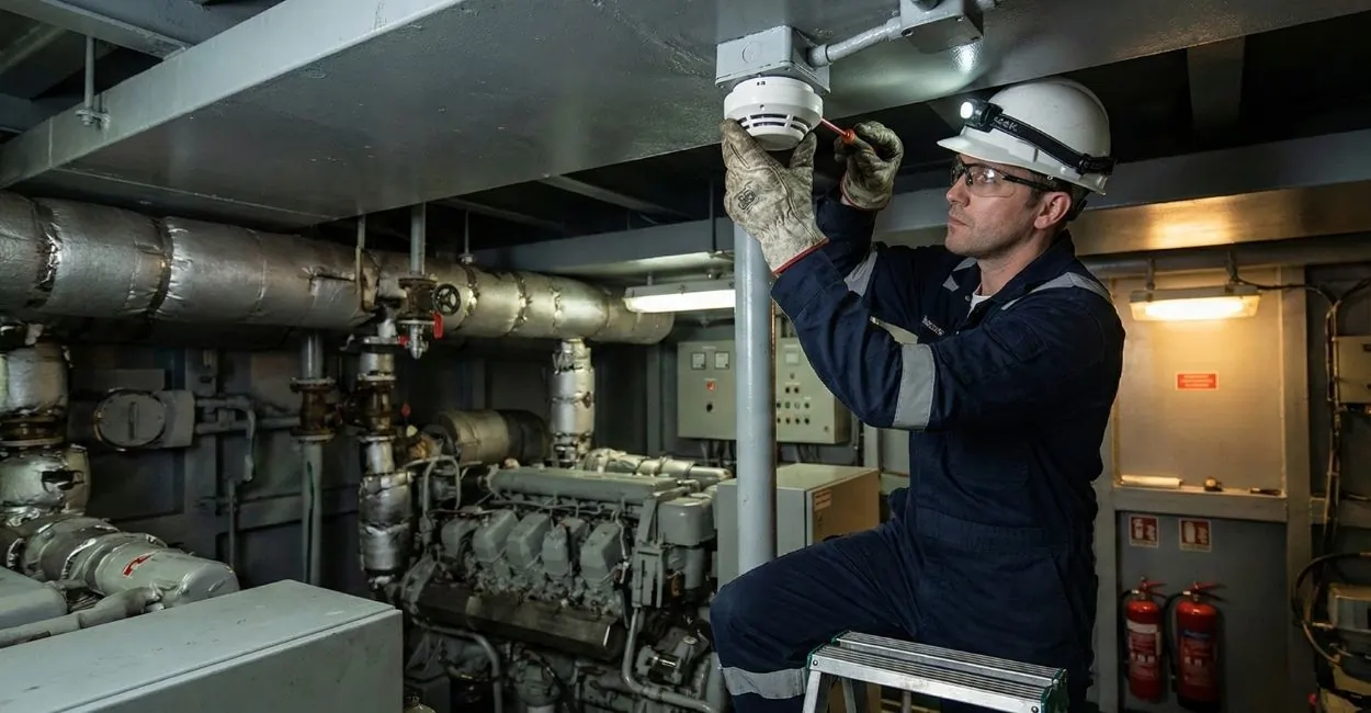 Marine Smoke Detectors Supplier & Installation in UAE | DM Safety